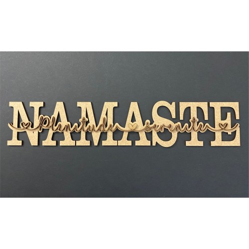 Décoration murale namasté