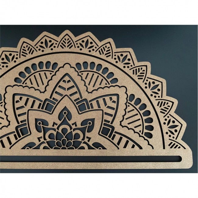 Support mandala macramé