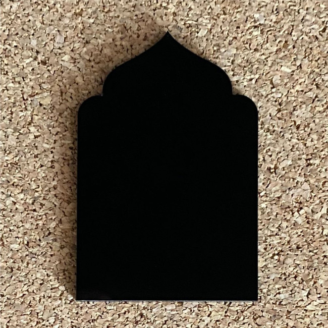 Plaque arabique plexiglas